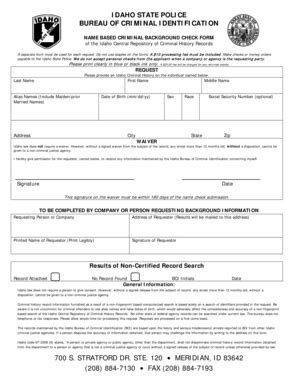 127 Printable Background Check Form Templates Fillable Samples In PDF Word To Download