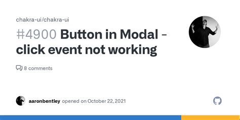 Button In Modal Click Event Not Working Issue 4900 Chakra Ui