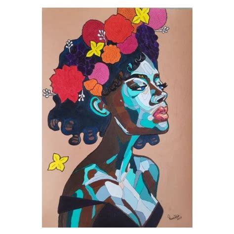 Artwork By Rewa Showing At The Gallery Of African Art With Dagmar Van
