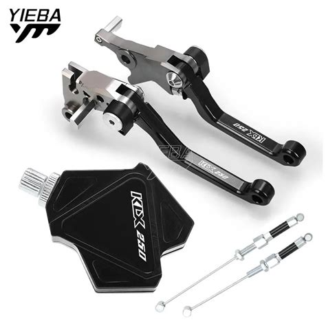 Alavancas De Freio Embreagem Da Motocicleta Para Kawasaki Klx250 Kl