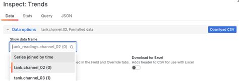 Download Csv Default Option For Timeseries Influxdb Grafana Labs Community Forums