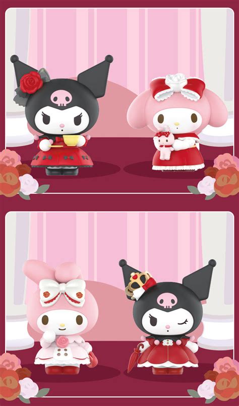 Sanrio My Melody And Kuromi Rose And Earl Series Blind Box Toybeta