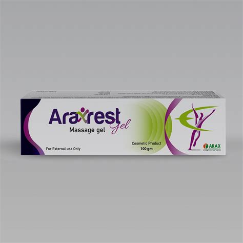 أراكس ريست مساج جيل Araxrest Massage Gel شركة اراكس آرابيا Araxarabia