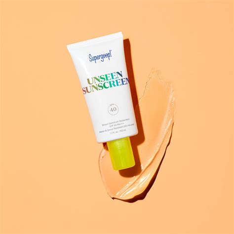 Supergoop Unseen Sunscreen Spf 40 The Best Skin Care At Sephora In 2020 Popsugar Beauty