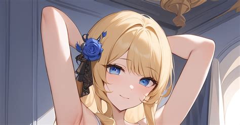Genshinimpact Lingerie Navia SidiØusのイラスト Pixiv