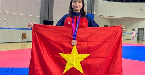 Võ Sĩ Bạc Thị Khiêm Giành Huy Chương Vàng Giải Taekwondo Châu Á 2024