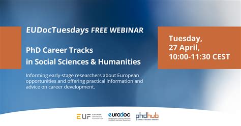 European Doctoral Tuesdays Phd Career Tracks In Social Sciences
