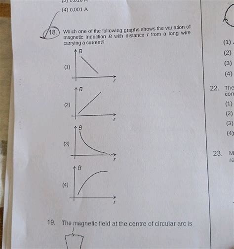 4 0001 A 18 Which One Of The Following Graphs StudyX