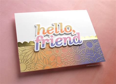 Live Replay Mail Art Month 2024 Day 5 Multi Layer Stenciled Greeting And Ink Blending K