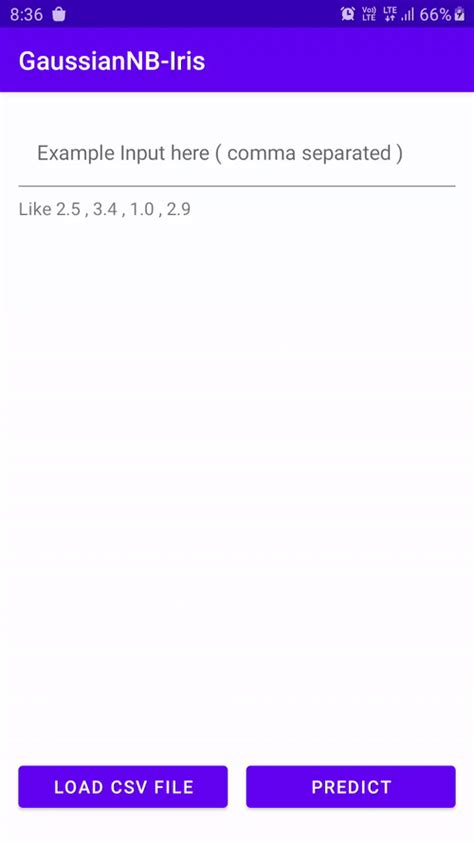Gaussian NB In Android Not Python Fritz Ai