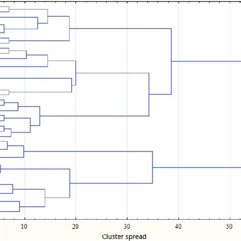 Dendrogram Constructed On The Phenotypic Traits Reflecting The