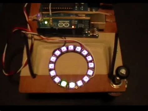 Arduino Adafruit NeoPixel Ring Demo2 YouTube