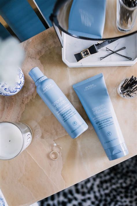 Aveda Smooth Infusion Shampoo And Conditioner Productfotografie