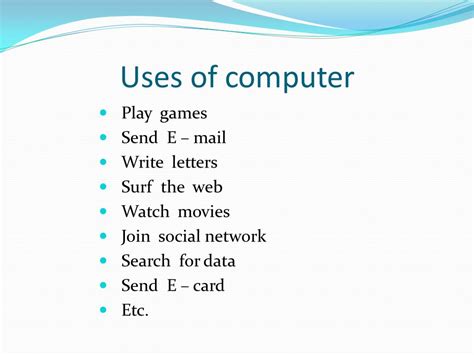 Pongsopa Pongsuchol Contents 1computer Hardware 2computer Commands 3