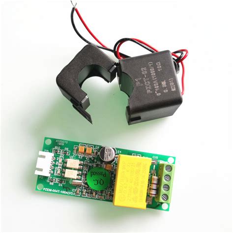 Pzem 004t Ac 단상 다기능 전류 미터 와트 전력 볼트 앰프 Kwh Ttl Modbus Arduino 용 분할 Ct 포함
