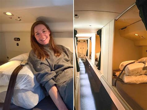 I Went Inside A Hidden Room Where Flight Attendants Sleep On Long Haul