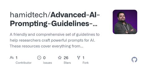 Advanced Ai Prompting Guidelines For Research Englishguideline Md At