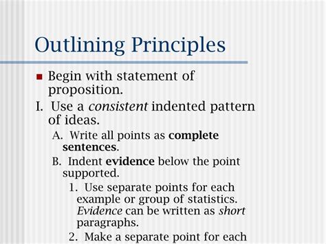Ppt Outlining Principles Powerpoint Presentation Free Download Id 326051