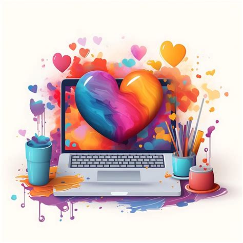 Premium Photo Banner Web Art And Craft Workshops With Love Themed Art