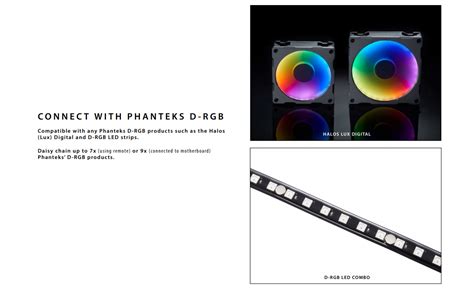 Phanteks Ph Cthub Drgb 01 Digital Rgb Controller Wootware