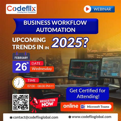 Codeflix Automation Codeflixwebinar Techtalks Futureofwork
