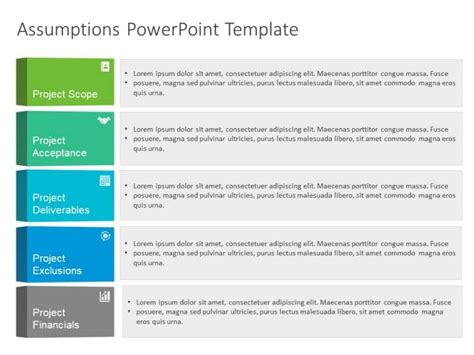 Project Assumptions List Powerpoint Template Slideuplift
