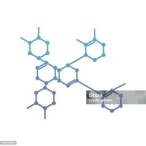 結構分子科學圖示向量圖形及更多健保和醫療圖片 健保和醫療 分子 化學 Istock