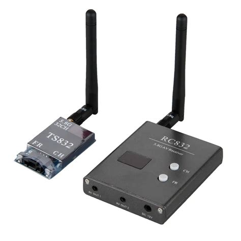 FPV 5 8G 600mW 32 Channels Wireless AV Transmitter And Receiver TS832