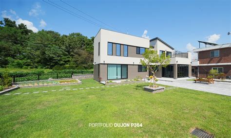 더존하우징 아늑하고 편안한 쉼이 있는 주택 Dujon P364 건축문의