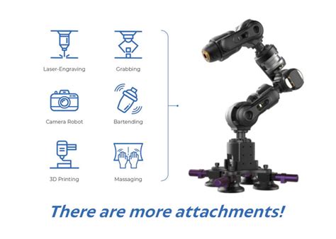 Amber B1 Robot Arm Passes 375 000 On Kickstarter Geeky Gadgets