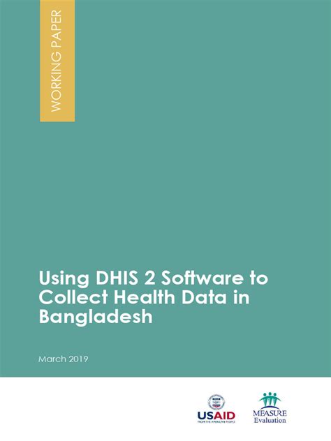 Using Dhis 2 Software To Collect Health Data In Bangladesh Wp 19 226