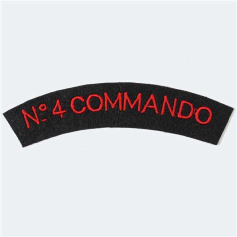Tab Titre Epaule Patch Insigne France Battledress Commando 4 Kieffer