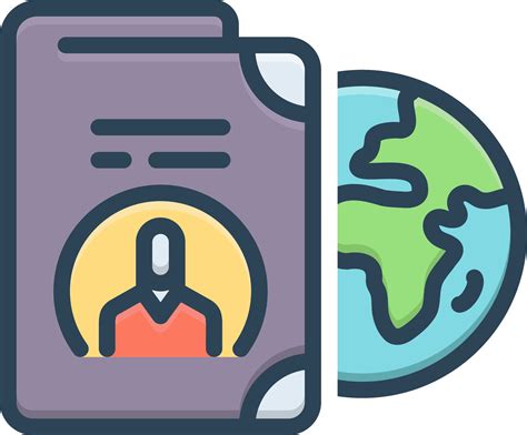 Color Icon For Immigration 43271036 Vector Art At Vecteezy