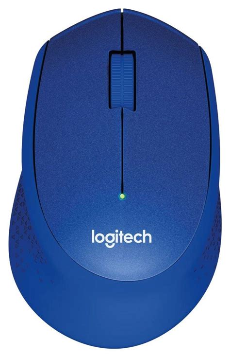 Безжична оптична мишка Logitech M330 Silent Plus Синя Usb