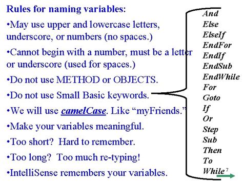 Chapter 4 Using Variables 1 Lesson What Is