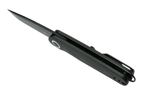 Kizer Squidward Black V3604C2 154CM, black G10 pocket knife ...