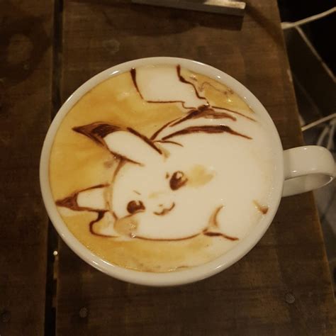 일본 도쿄의 3d 라떼 아트” 로 유명한 리이슈 카페의 라떼들 Mlbpark