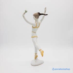 Ballet Dancer Rare Vintage Hollohaza Porcelain Figurine Etsy