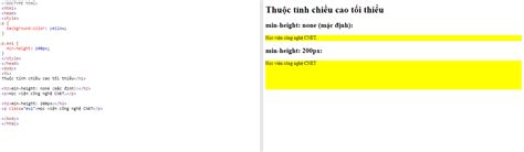 Css Cơ Bản Các Thuộc Tính điều Chỉnh Kích Thước Trong Css Cnet