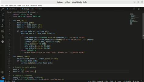 Mohit Siva On Linkedin Codsoft Pythoninternship Todolistapp