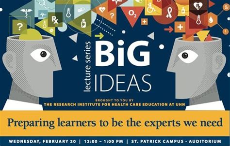 Big Ideas Lecture Series The Michener Institute