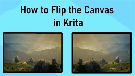 How To Flip Drawing In Krita
