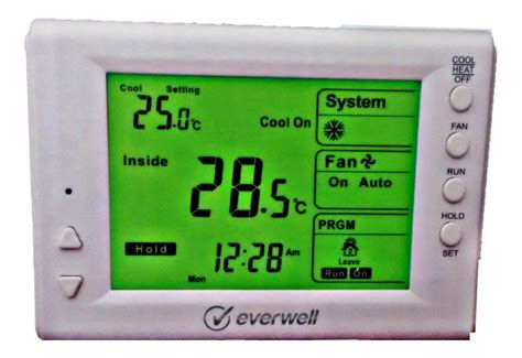 Termostato Digital Ambiental Everwell Mercado Libre