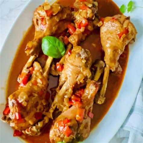 Oven Baked Smothered Turkey Legs One Pot Recipe Nkechi Ajaeroh