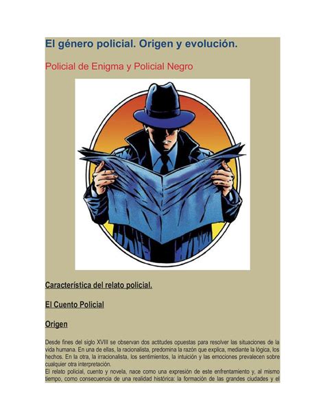 Buzo Deseo Legumbres Novela Policial Origen Desagradable Orgullo Audiencia