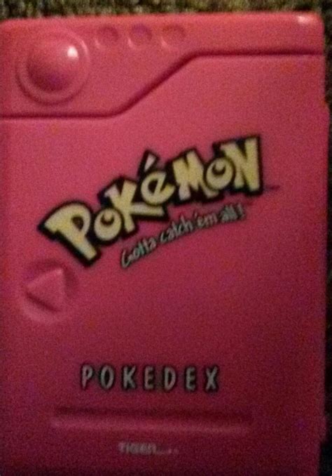 Pokemon Pokedex Electronic Handheld Tiger 1998 Go Nintendo 1840066274