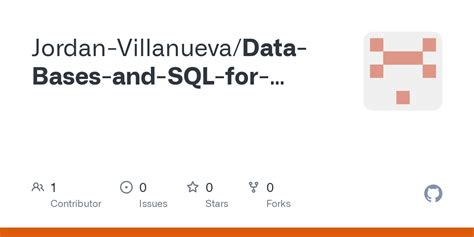 Github Jordan Villanueva Data Bases And Sql For Data Science With Python