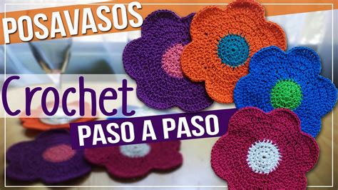 Posavasos En Crochet O Ganchillo Tejido Paso A Paso YouTube