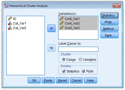 Reflections Of A Data Scientist Hierarchical Cluster Spss