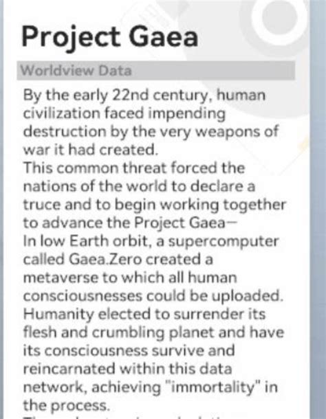 project gaea lore r aethergazer